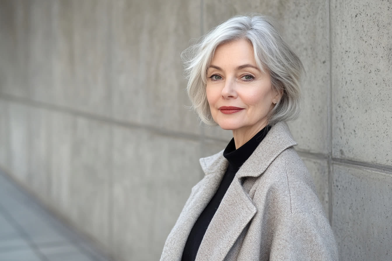 Top 10 des Coupes de Cheveux pour Femmes de 60 Ans 😍